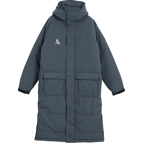 Amazon | [スボルメ] 発熱中綿ベンチコート Sサイズ ブラック(010